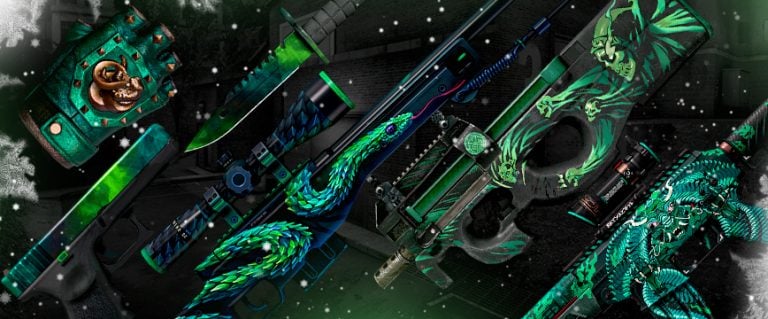 The Best Christmas CS2 Loadouts by Color