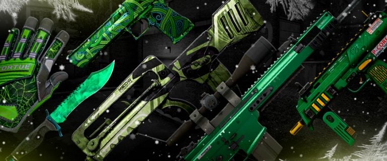 The Best Christmas CS2 Loadouts by Color