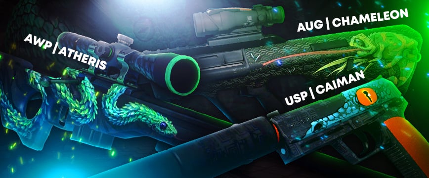 CS2 (CS:GO) Animal skins | The Best CS2 Snake Skins