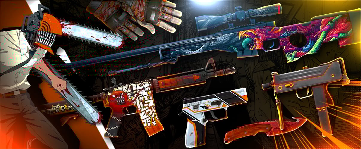 The Best CS2 (CS:GO) Anime Skins & Loadouts
