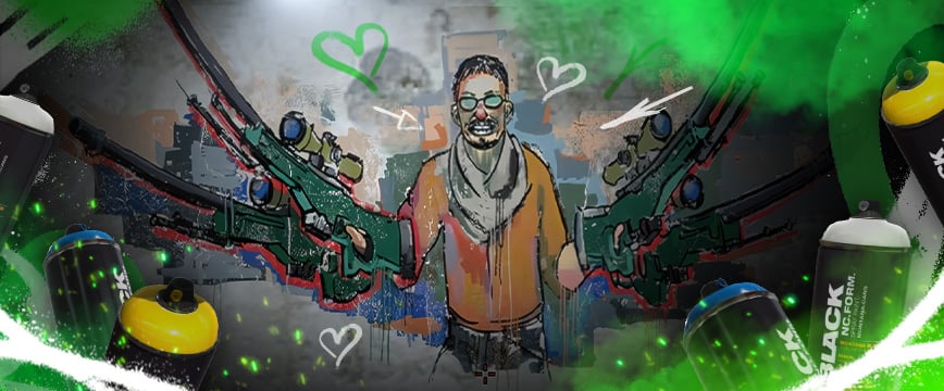 CS2 (CS:GO) Graffiti: Honoring Legendary Esports Highlights