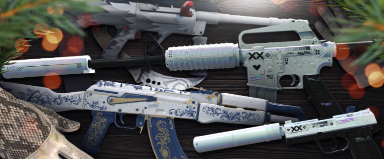 The Best Christmas CS2 Loadouts by Color