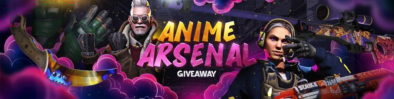 Anime Arsenal Giveaway: Win CS2 Skins Worth $5,000+