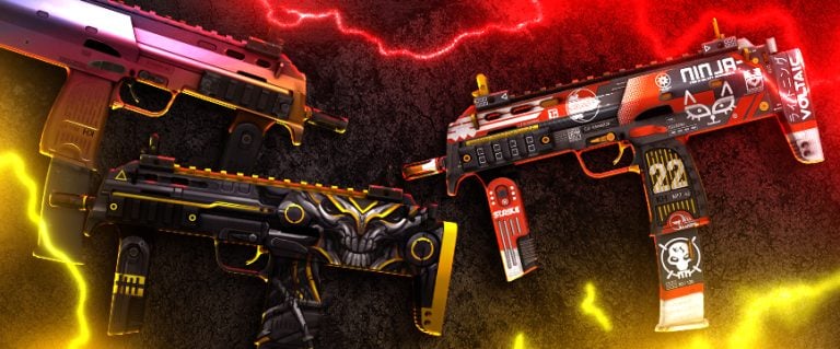 MP9 vs MP7 in CS2 (CS:GO) | Full Stats & Skins Comparison