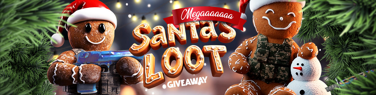 Santa's Megaaaaa Loot Giveaway: Get Free CS2 Skins, Knives, & Gloves