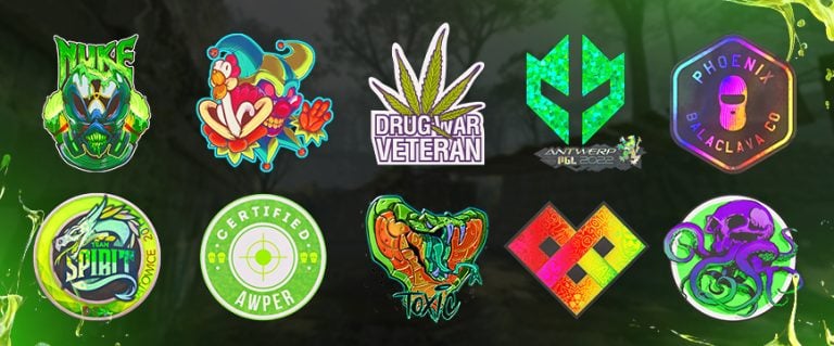 10 Best Green Stickers in CS2: Affordable Picks & Combinations