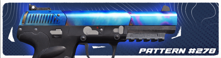 Five-SeveN Case Hardened Blue Gem Patterns: Full Tier List & Prices