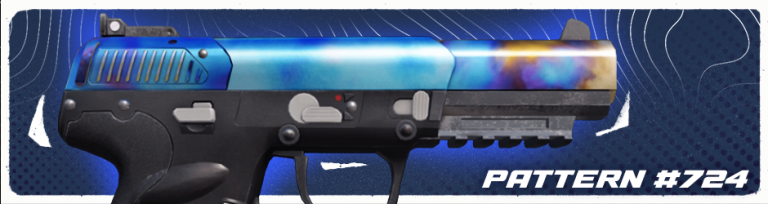 Five-SeveN Case Hardened Blue Gem Patterns: Full Tier List & Prices