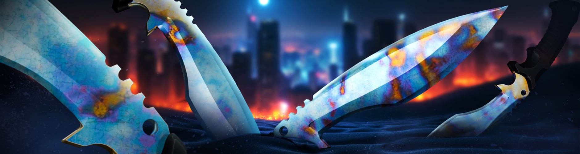 The Best Kukri Knife Blue Gem Patterns in CS2