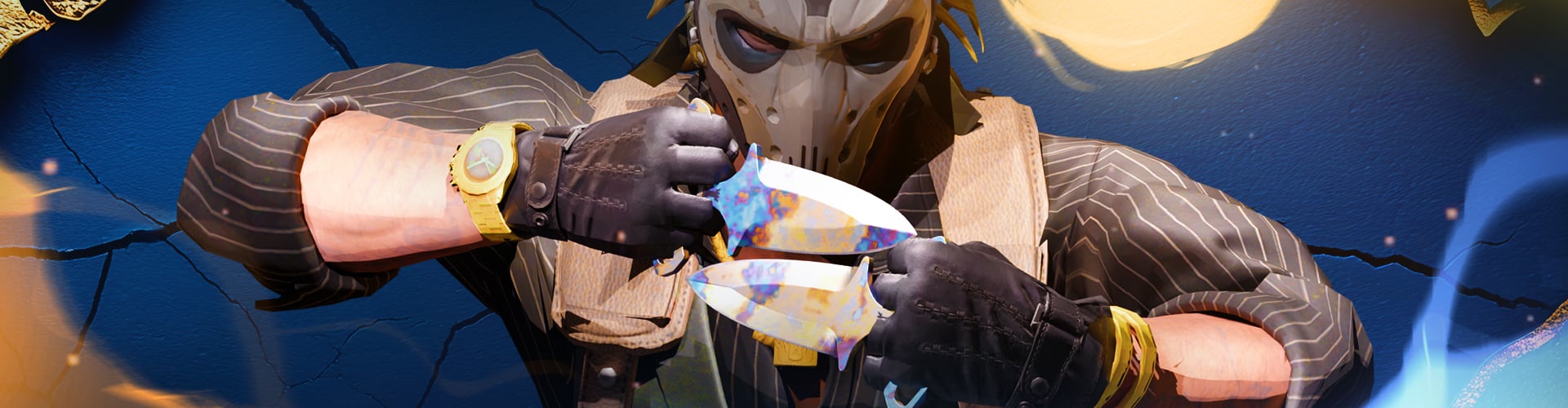 Hydra Gloves Case Hardened Blue Gem Patterns