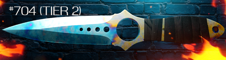 Skeleton Knife Case Hardened Blue Gem Patterns & Prices in CS2