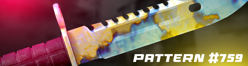 M9 Bayonet Case Hardened Blue Gem Patterns & Seeds Guide