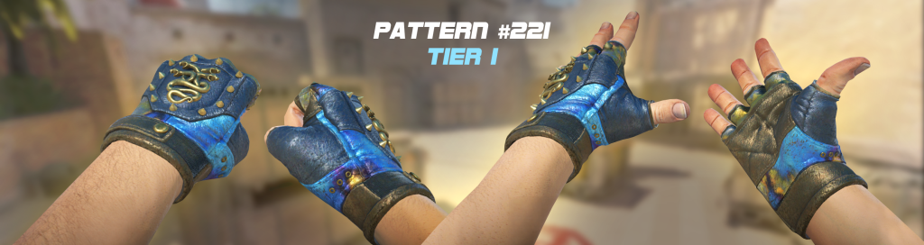 Hydra Gloves Case Hardened Blue Gem Patterns