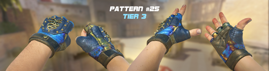 Hydra Gloves Case Hardened Blue Gem Patterns