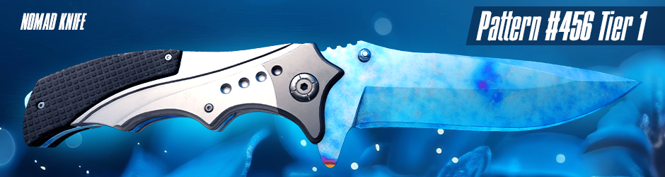Nomad Knife Case Hardened Blue Gem Patterns & Prices in CS2