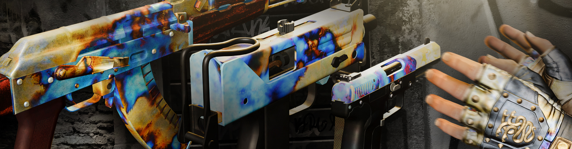 Case Hardened Skins in CS2: Patterns, Blue Gems & Prices