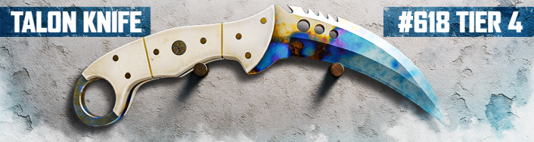 Talon Knife Blue Gem Patterns Guide | Case Hardened CS2 Skins Explained