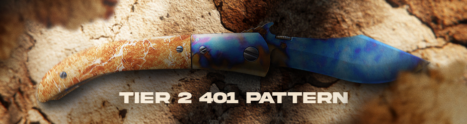 Navaja Knife Blue Gem Guide | Case Hardened Patterns & Prices