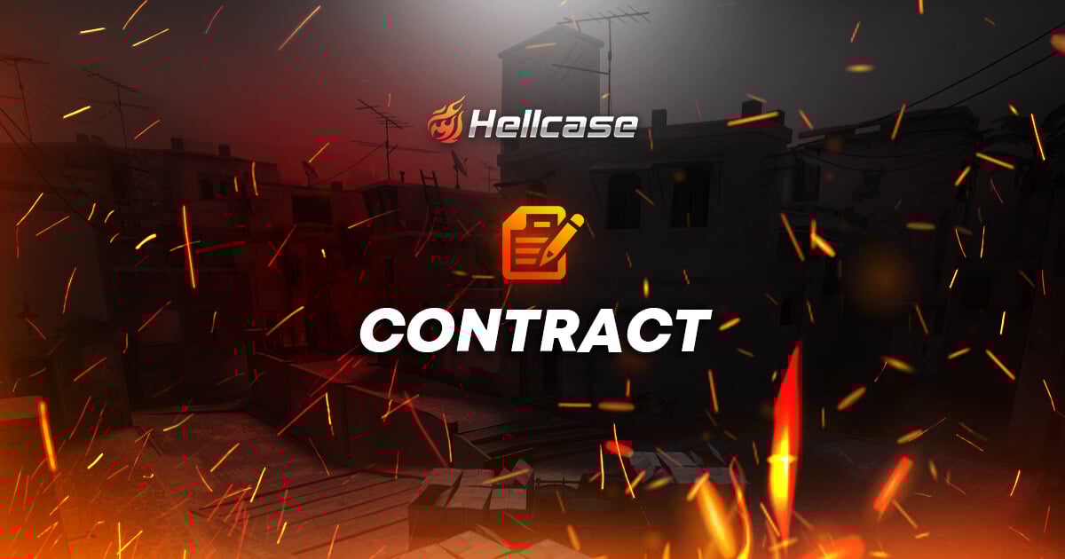 Contrato en Hellcase - usa varios diseños para conseguir uno mejor